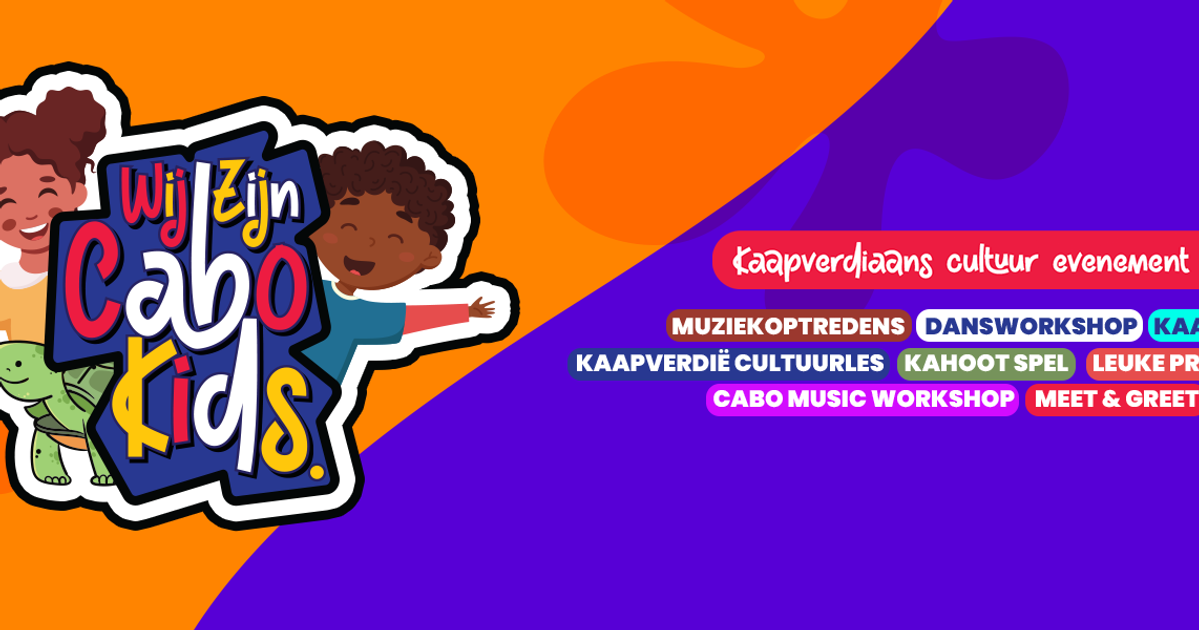 Wij zijn Cabo Kids - Voice Events | Theater Zuidplein